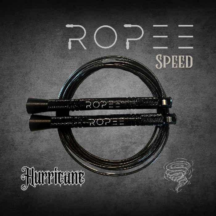 Ropee Hurricane Speed Rope – Ultra-fast wire jump rope for professionals