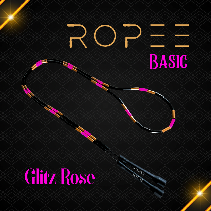 Ropee Glitz Rose – Elegant och iögonfallande premium pärlhopprep