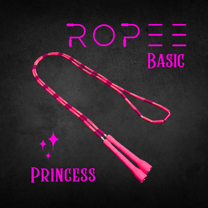 Ropee Princess Hopprep – Prinsesslikt, helrosa och barnens favorit