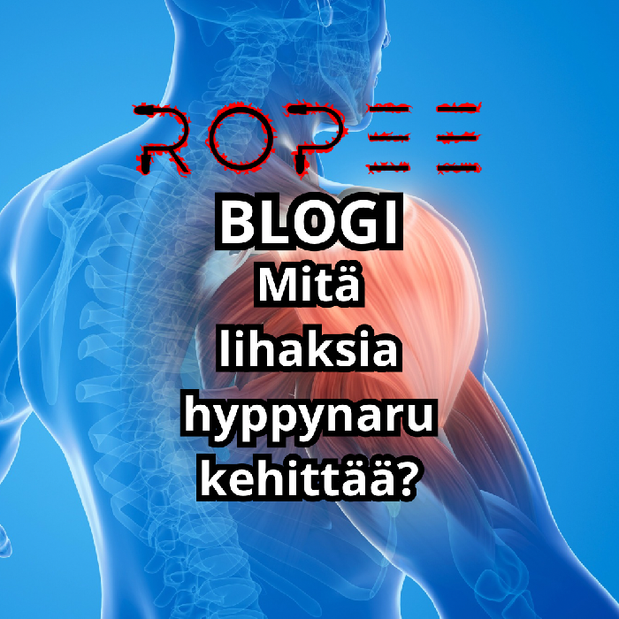 Mitä lihaksia hyppynaru kehittää? – Tehokas koko kehon treeni